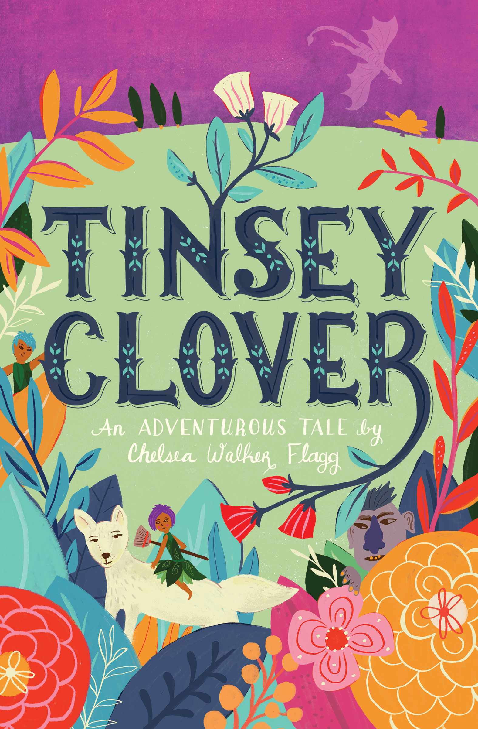 Background of Tinsey Clover by Chelsea Flagg – Spotlight and Giveaway