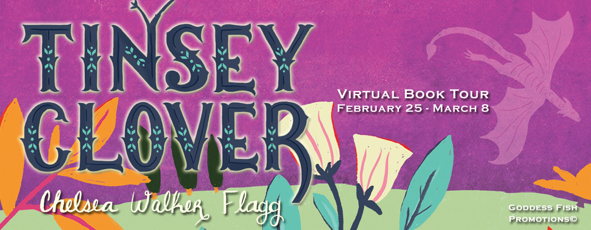 Background of Tinsey Clover by Chelsea Flagg – Spotlight and Giveaway
